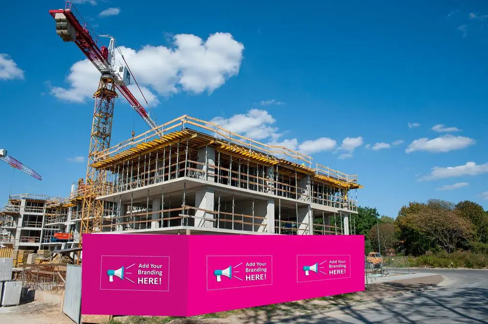 Printed Hoarding Panels | Site Hoardings – Bannerbay.co.uk