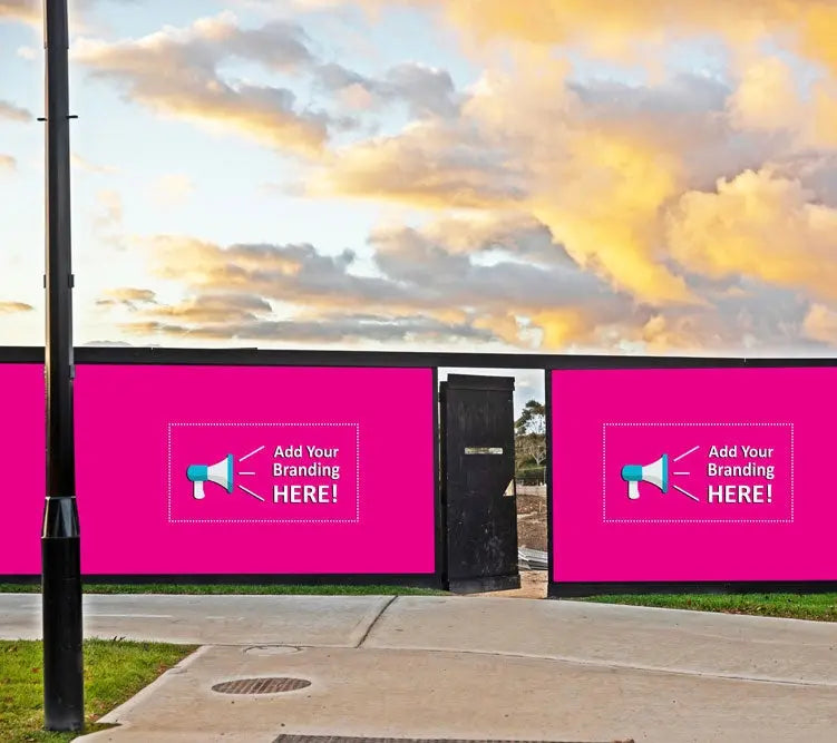 Printed Hoarding Panels | Site Hoardings – Bannerbay.co.uk